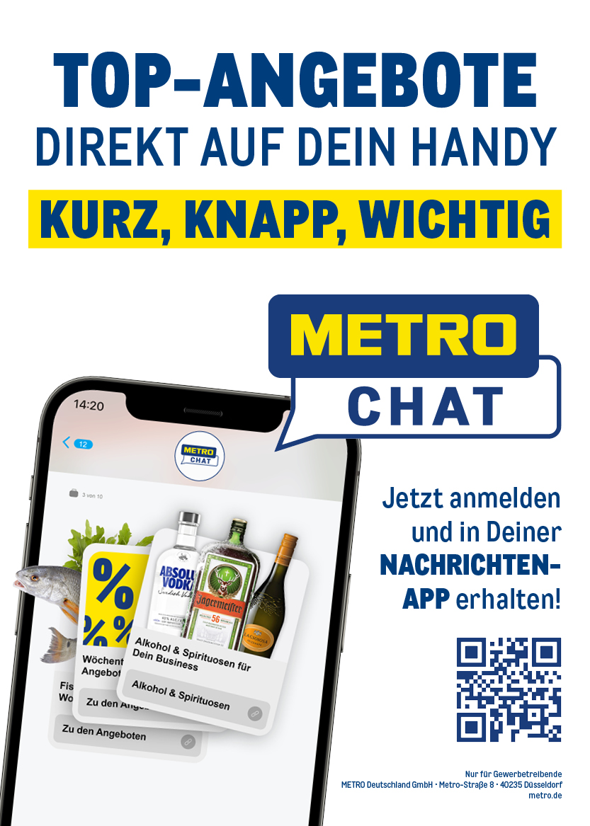 METRO DE - Sortimentskatalog Lieferservice - Seite 1